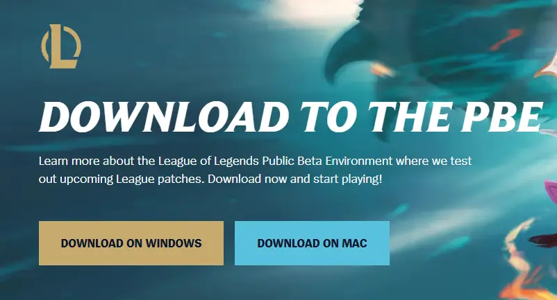 Cách tải Đấu Trường Chân Lý - TFT PBE phiên bản PC